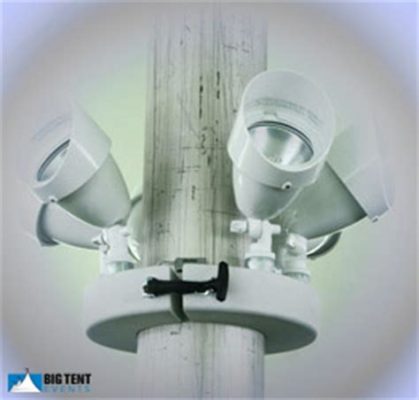 Center pole lighting – APlus Party Rental